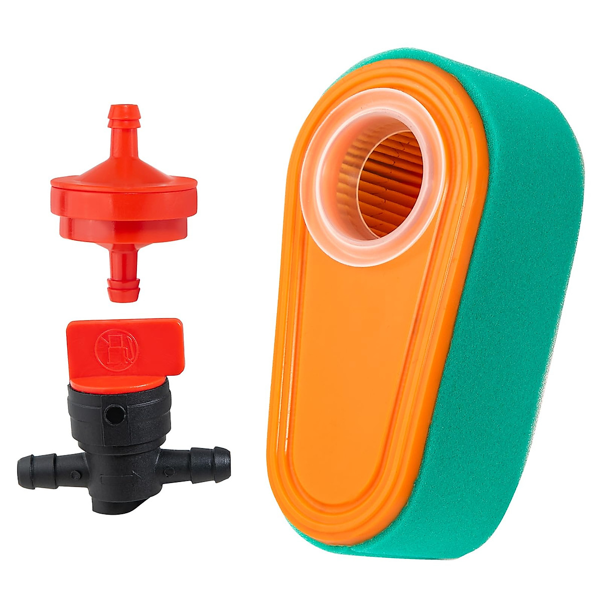 DemJamr 795066 Air Filter for Troy-Bilt TB330XP, TB350XP, TB360, 12ABD3B, 12AI869, 12AI839 Series Walk-Behind Mower, Compatible with BS 775 775EX 800 800E 825E 850 850E 875EX 950E Series Engine