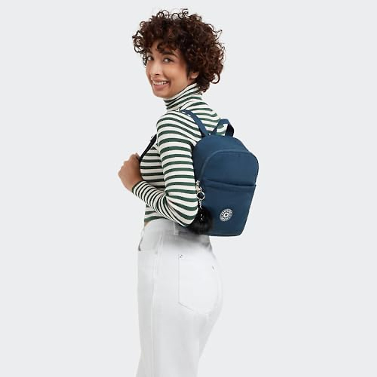 Kipling Women's Marlee GG Backpack Blue Embrace GG