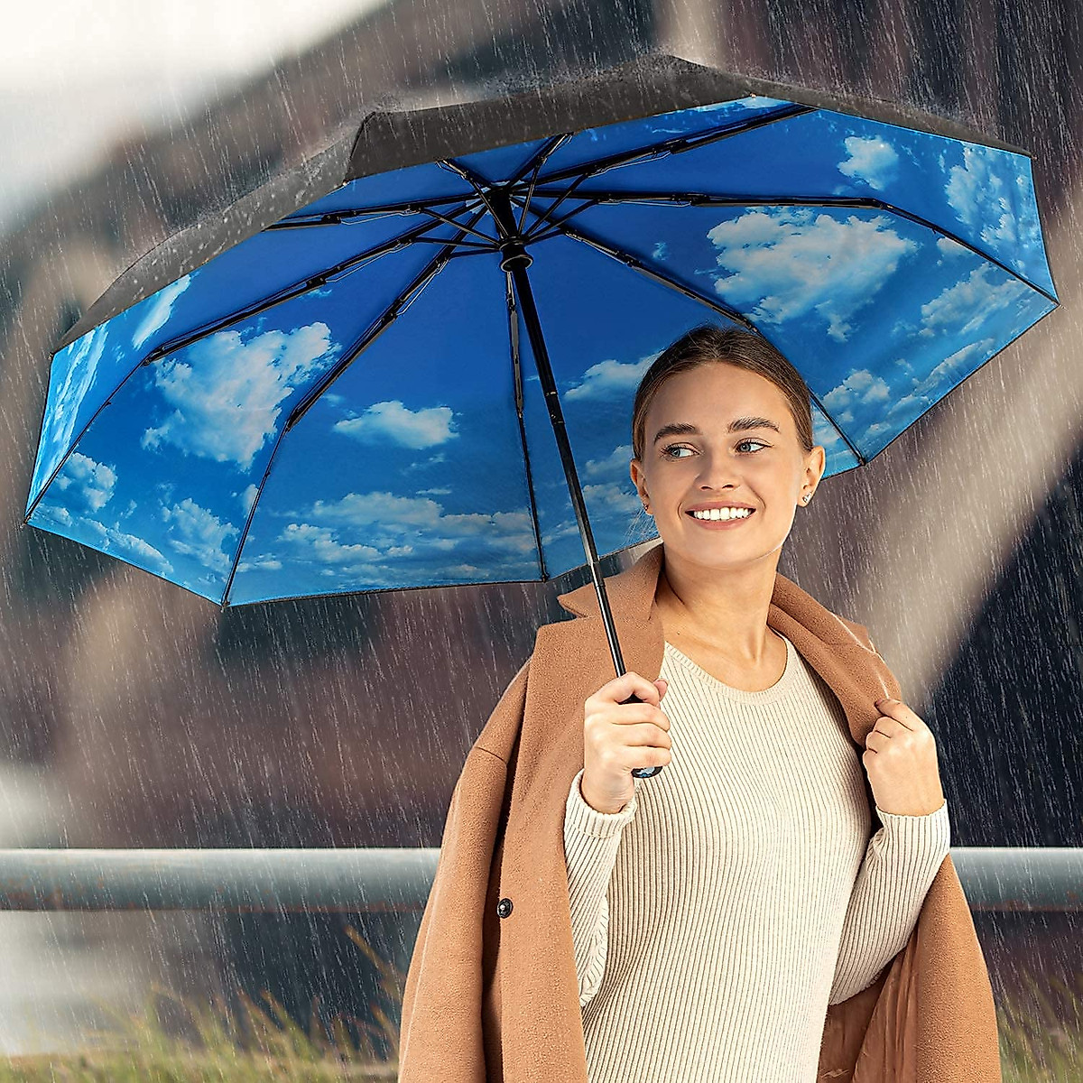 Repel Original Portable Travel Umbrella - Windproof, Compact, Perfect For On-the-Go