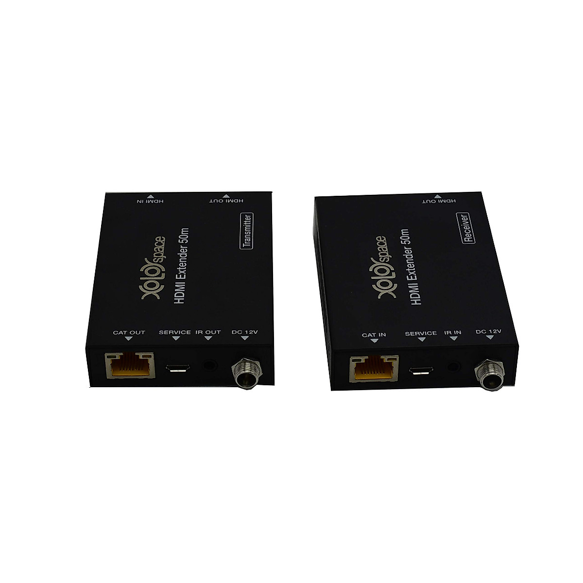 XOLORspace HT004S 60m 4K 60HZ 4:4:4 HDMI Extender Over CAT6 with HDMI Loop Out, IR Return Signal, PoC, HDMI 2.0b & HDCP 2.2 Standard, Bandwidth 18Gbps