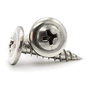 #8 Phillips Modified Truss Head Stainless Steel Lath Screws #8 x 1-1/4" Qty 100