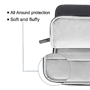 MOSISO Laptop Sleeve Bag Compatible with MacBook Air 15 inch 2024 2023 M3 M2/Pro 16 2023-2019 M3 A2991 M2 A2780 M1 A2485 A2141, 15-15.6 inch Notebook, PU Leather Padded Bag Waterproof Case, Space Gray