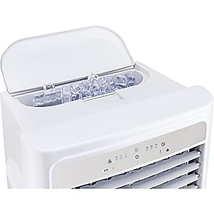 Honeywell 700 CFM Portable Indoor Evaporative Cooler, Humidifier, and Fan, Swamp Cooler for Rooms Up to 430 Sq. Ft.