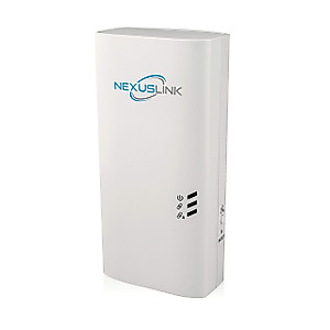 NexusLink G.hn Wave 2 Powerline Adapter, Gaming-Optimized, 2 Gigabit Ports, Supports 802.3at, PoE 30W Budget, Phy Up to 2000 Mbps, Single Device (GPL-2000PoE)