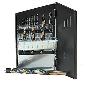 Viking Drill and Tool 42031 Type 16-UB Brad Point Magnum Super Premium Drill Bit (14 Piece)