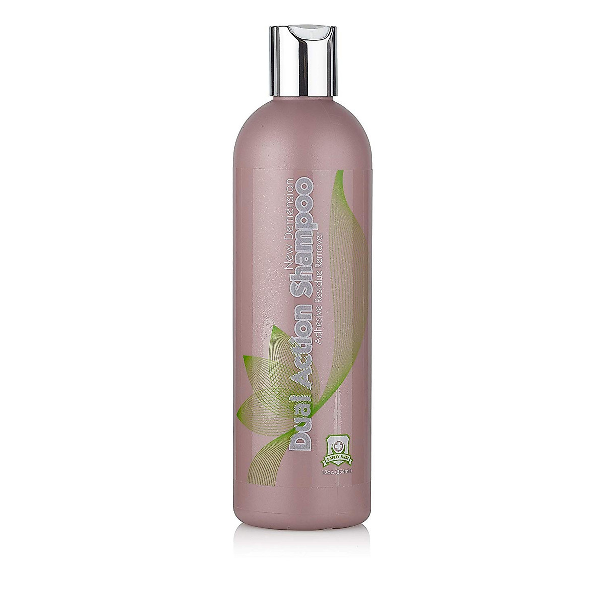 New Demensions Dual Action Shampoo, Cleansing and Revitalizing Treatment To Remove Bonding Adhesive Residue, Detoxifier and Anti-Bacterial Shampoo for Hairpiece Systems and All Hair Types - 12oz