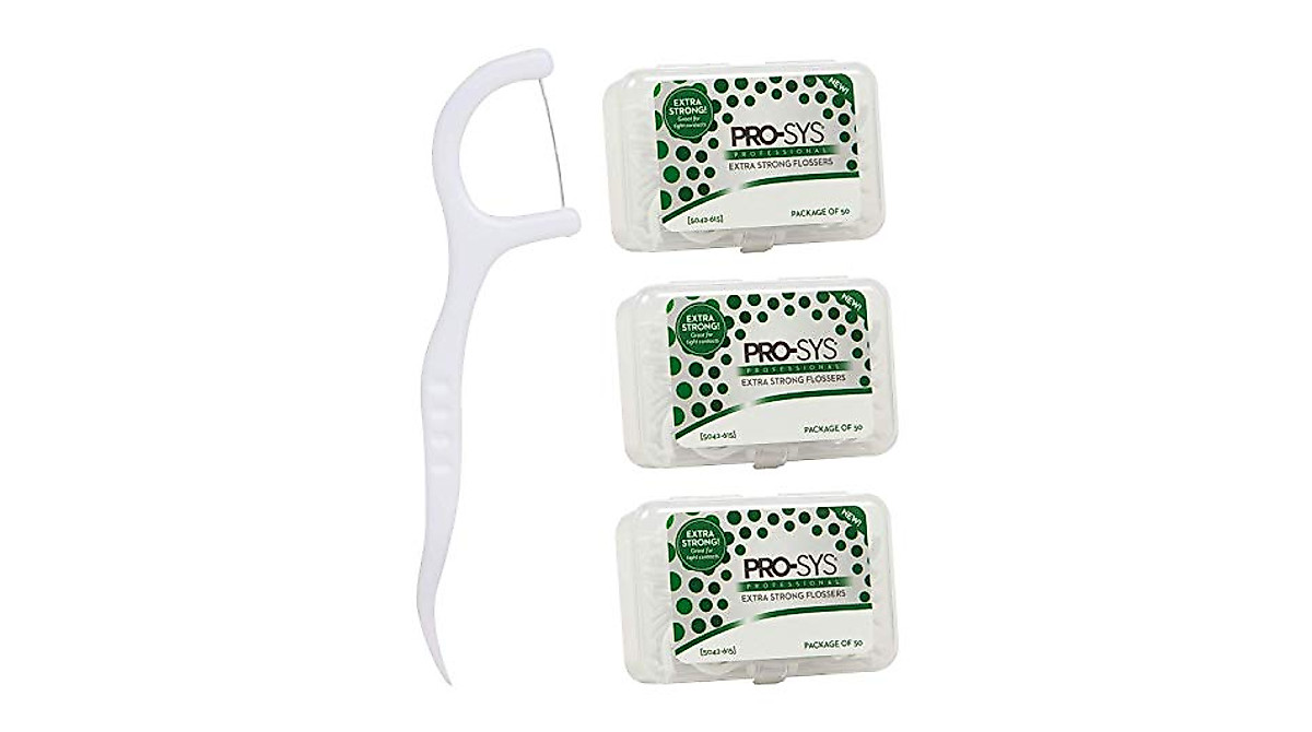 PRO-SYS Extra Strong Flossers - Dentist Recommended Care