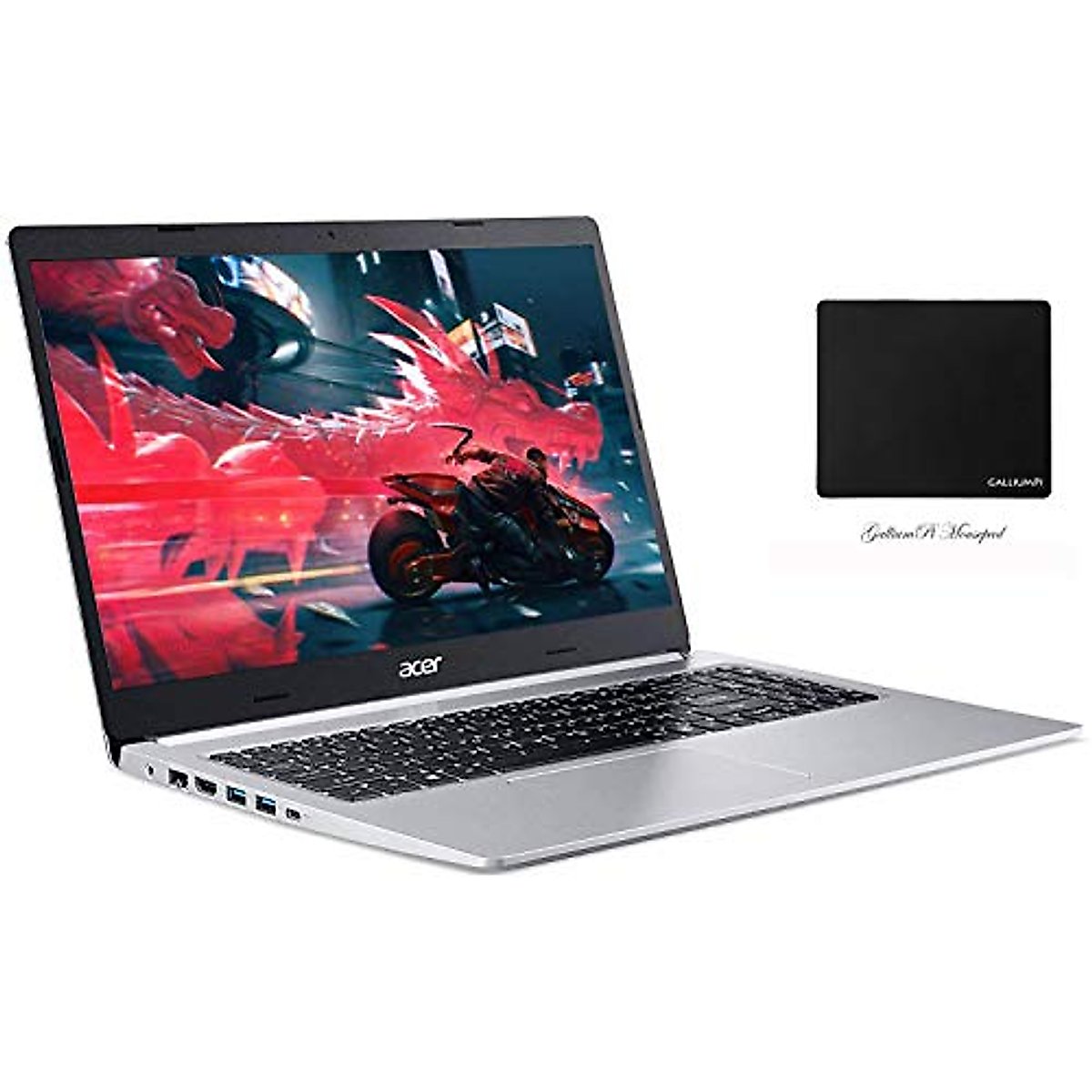 Newest Acer Aspire 5 15.6" FHD Laptop, Intel Dual Core i3 CPU, 8GB DDR4 RAM, 256GB PCIe SSD, WiFi 6, Windows 10 with GalliumPi Accessories