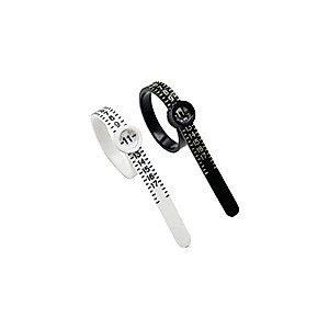 [2-Pack]Elfstone Ring Sizer Measuring Tool Reusable Finger Size Measuring Set (USA Rings Size)