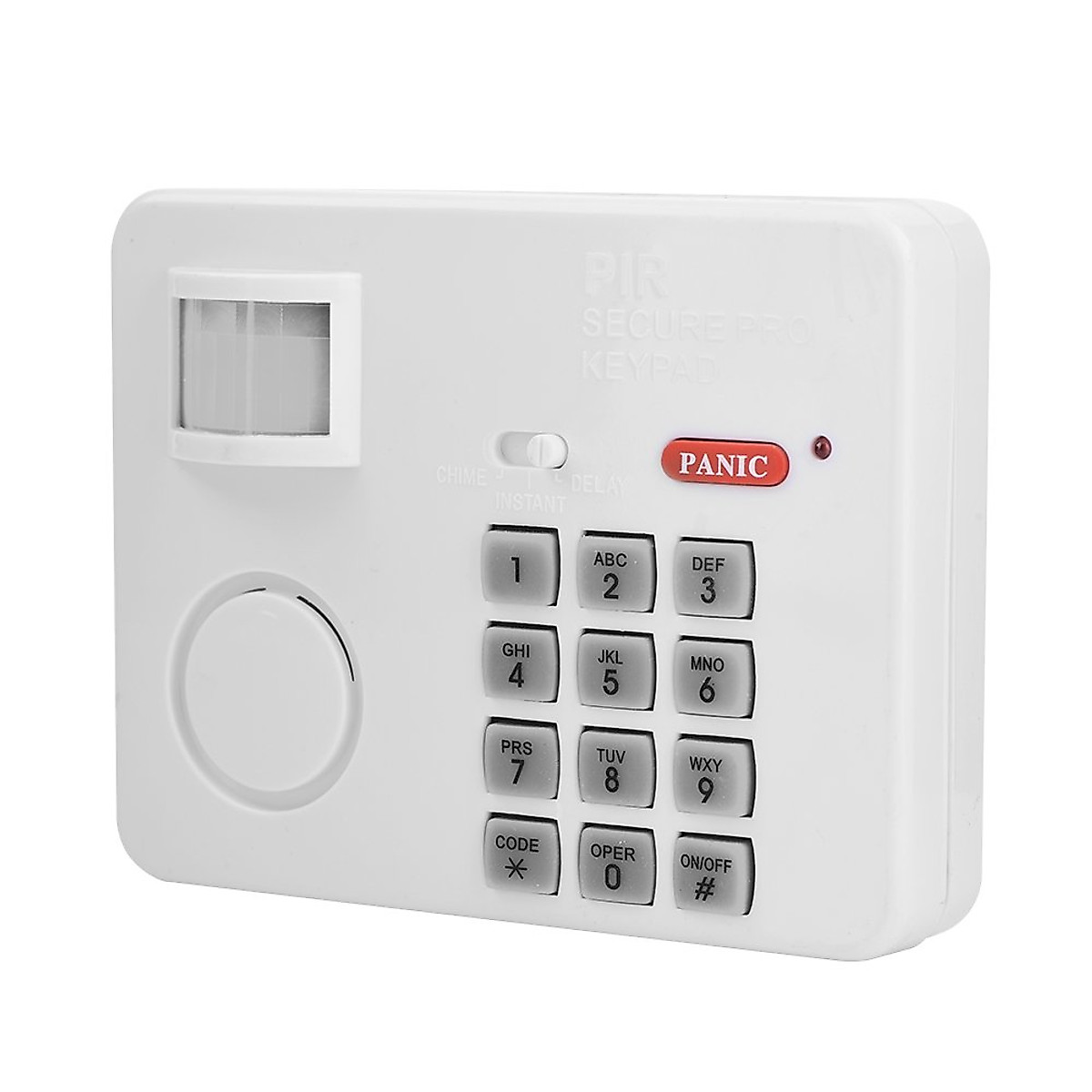Motion Sensor Alarm,ASHATA Password Home Security Emergency Keypad Alarm Siren Alarm PIR Motion Sensor Detectors Door Window Home Security System