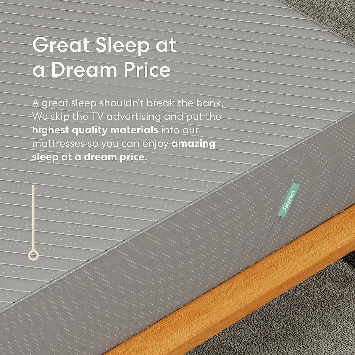 Siena 10” Full Gel Memory Foam Mattress - Medium Firm - 180 Night Trial - Premium Pressure-Relieving Layers - 10 Year Warranty - CertiPUR-US® Certified, White