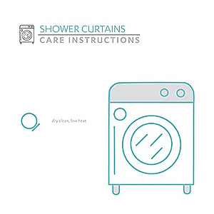 Lush Decor Darla Ruched Floral Bathroom Shower Curtain, 72” x 72”, White