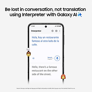SAMSUNG Galaxy Z Flip5 AI Phone, 256GB Unlocked Android Smartphone, Compact, Foldable Design, One-Hand Control, Best Selfies, Full Cover Screen, Hands-Free Use, US Version, 2023, Cream
