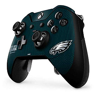 Skinit Decal Gaming Skin Compatible with Xbox One Elite Controller - Officially Licensed NFL Philadelphia Eagles Super Bowl LII Champions Design