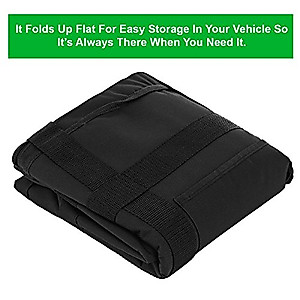 Insulated Grocery Bag By Lebogner - Large 5 Gallon Capacity Vacation Cooler Bag For Hot Or Cold Food With Zipper Closure, Collapsible Travel Delivery, Shopping Carry Basket, Camping Outdoor Picnic Bag