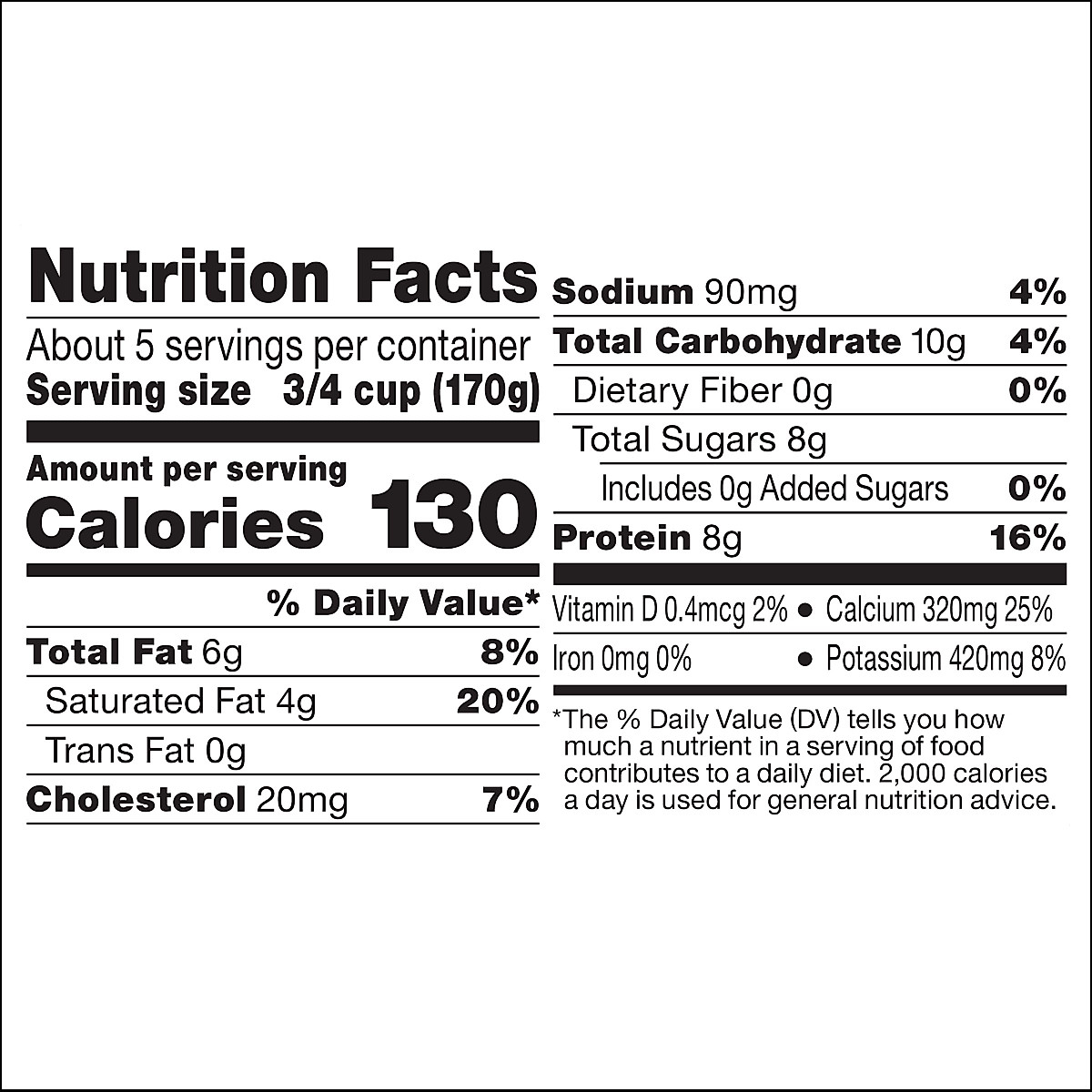Wallaby Organic Aussie Smooth Whole Milk Regular Yogurt, Plain, USDA Organic, 32 oz.