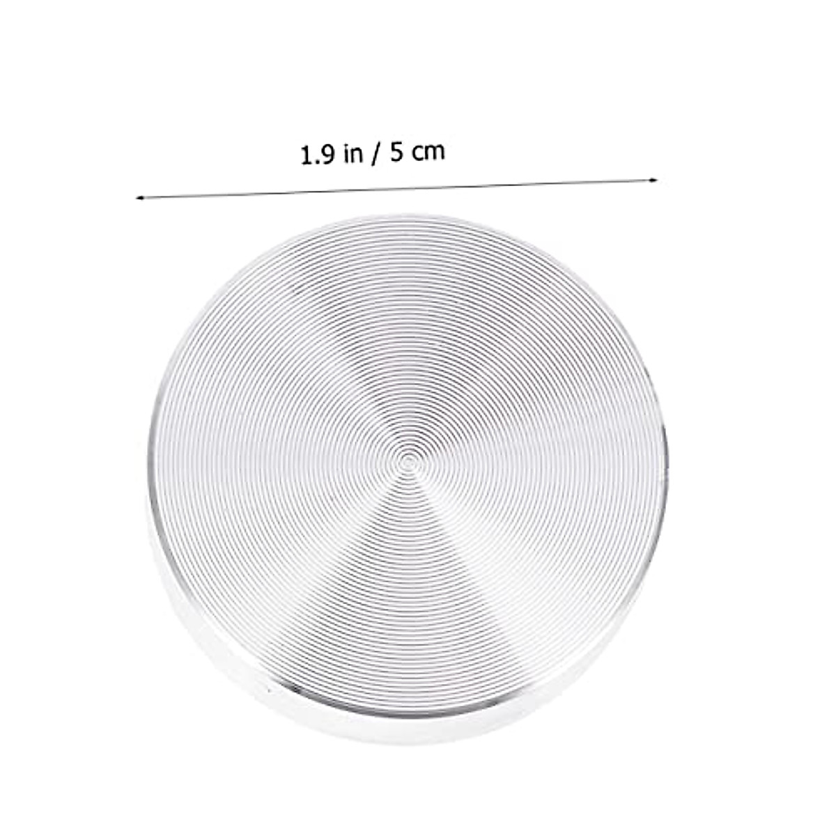 6pcs Solid Aluminum Cake Sublimation Blank Sublimation Badge Reel Blanks Aluminum Circle Disc Round Metal Coffee Table Thick Aluminum Discs Aluminum Alloy Glass Aluminum Sticker