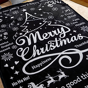inkArts Gifts for Christmas, Christmas Blankets for Women, Super Soft Throw Blankets for Bed Sofa Decor, Presents for Christmas, 50" x 70"