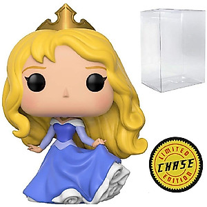 Funko Disney Princess: Sleeping Beauty - Aurora Limited Edition Chase Pop! Vinyl Figure (Bundled with Compatible Pop Box Protector Case)