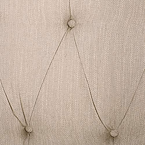 Christopher Knight Home Tracy Contemporary Deep Tufted Sofa with Nailhead Trim, Beige