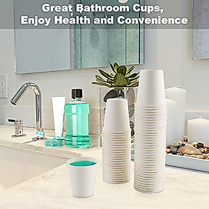Cxsel 【100 pack 3 oz】 paper cups, 3 oz paper cups 3 oz mouthwash cups small paper cups 3 oz paper cups 3oz bathroom paper cups 3 oz paper cups 3 oz bathroom cups paper rinse cups 3 oz paper cups 3 oz