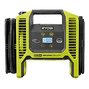 RYOBI P747-P163 18-Volt ONE+ Dual Function Inflator/Deflator with 2.0 Ah Battery and Charger