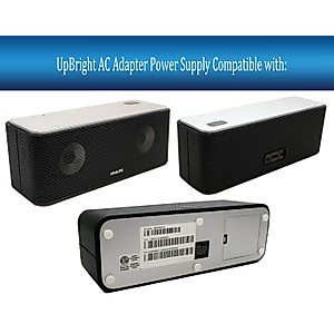 UpBright 9V AC/DC Adapter Compatible with Philips SB365 SB365/37 SB365/37S SB365B/37 Bluetooth Portable Speaker TPA103B-15090-US TPA103B-15090US OH-1015A0901660U1-UL DC9V 1.66A 9VDC Power Supply Cord