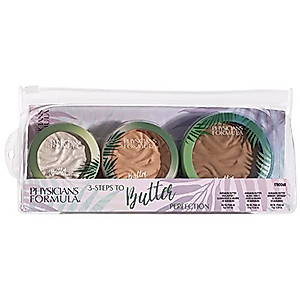 Physicians Formula 3Steps to Butter Perfection Butter Bronzer Highlighter and Blush, Multi, 0.81 Ounce