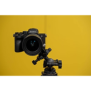 Silence Corner Atoll S - Black | Rotating Collar for Sony Mirrorless Cameras | Fast Orientation Change (Vertical/Horizontal), Easily Change Lenses, Universal Tripod Mounting, Faster Than L-Bracket