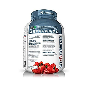 Dymatize ISO100 Hydrolyzed 100% Whey Protein Isolate Strawberry -- 5 lbs