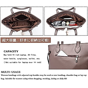 FSDWG Women Fashion Handbags Wallet Tote Bag Shoulder Bag Top Handle Satchel Purse
