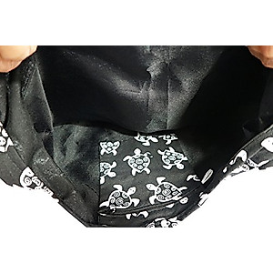 Lovely Creations Hippie Boho New Elephant Crossbody Bohemian Gypsy Sling Shoulder Large Size (Turtle L Black)