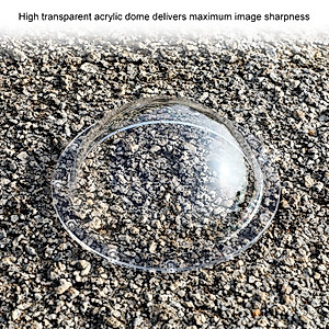 SOONSUN 6 Inch Transparent Replacement Dome Port Cover for GoPro Hero 12 11 10 9 8 7 6 5 4 3 Dome Port - Includes Dome Cover Case, Protective Drawstring Bag and Repair Accessories