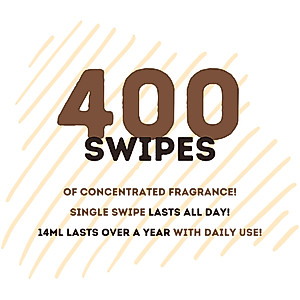 LAUDABLE NADI Enrapturing Patchouli - Exotic Patchouli & Vanilla Perfume Oil, 0.47 oz 14 ml