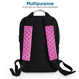 2Pcs Car Seat Belt Cover Pads, Shoulder Seatbelt Pads Cover, Safety Belt Strap Shoulder Pad for Adults and Children (Pink)