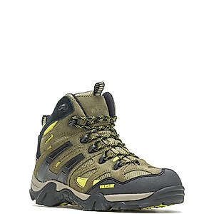 Wolverine Men's Wilderness Waterproof Hiking Boot, Olive, 8
