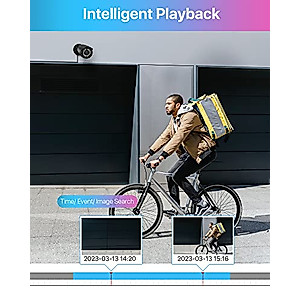 ZOSI H.265+1080p Home Security Camera System Outdoor, 5MP Lite 8 Channel CCTV DVR Recorder with Hard Drive 1TB and 8 x 1080p Surveillance Bullet Camera with 80ft Night Vision, Motion Detection