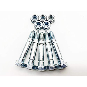 Huarntwo 10 Pack Shear PINS & Bolts for Ariens 51001500 510015 Snowthrower Snowblowers Auger