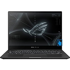 ASUS ROG 13.4" 120Hz WUXGA Touchscreen Gaming Laptop (AMD Ryzen 9 6900HS 8-Core, 16GB LPDDR5 6400MHz RAM, 1TB PCIe SSD, GeForce RTX 3050 Ti 4GB, Backlit KYB, Killer WiFi 6E, BT 5.2, Win 10 Pro) w/Hub