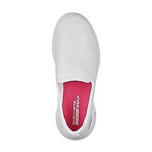 Skechers Women's Go Walk Joy Sneaker, White, 7