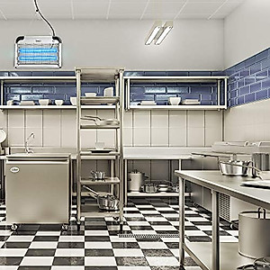 Tiabo Electronic Bug Zapper Indoor Insect Killer - 20W Mosquito, Fly, Moth, Gnat, Wasp or Any Pest Killer Electric Zapper UV Bulbs - for Residential & Commercial use