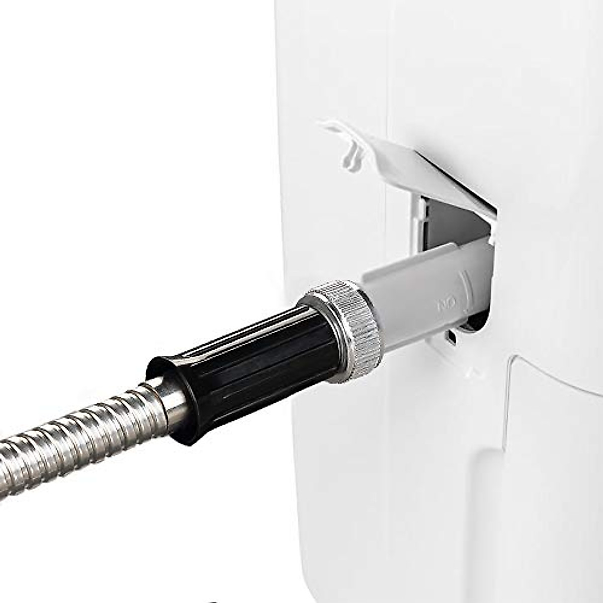 BEAULIFE Metal Short Garden Hose 3ft Connectors, Drainage Hose for Dehumidifier Small Water Hose Extension High Pressure Bib Reel Extender, Drinking Water Hose for RV Outdoor