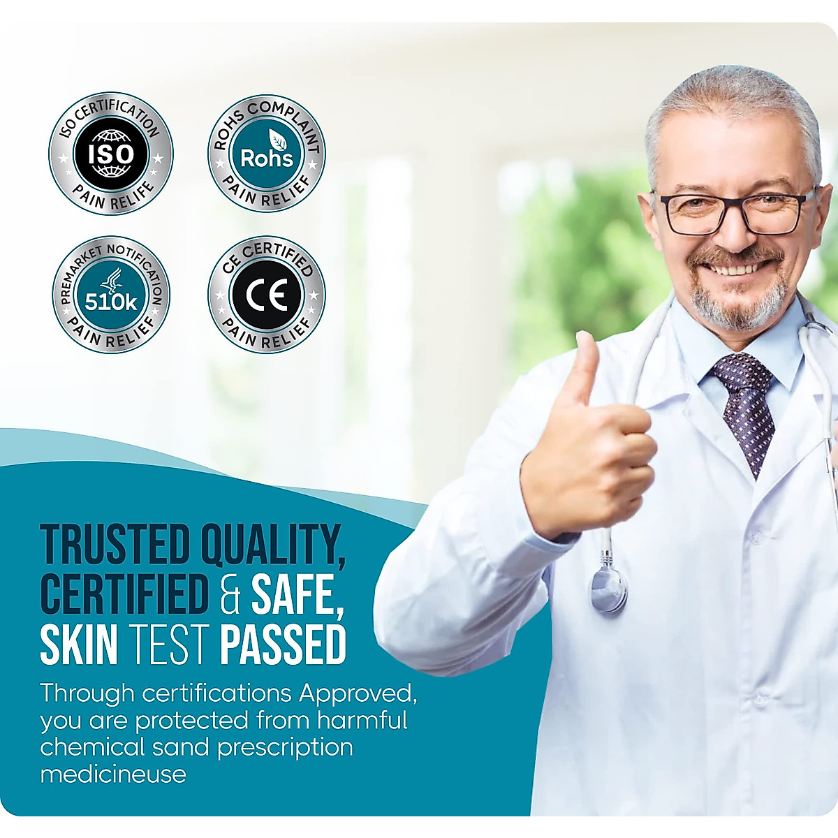 TENS Unit Replacement Pads, Combination 20 PCS Multiple Sizes Electrodes TENS Unit Pads, SM Electrode Patches(pin-in), Latex-Free Self-Adhesive TENS Pads for TENS/EMS Muscle Stimulation Machine