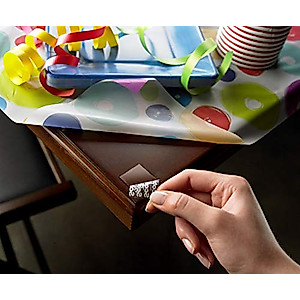 Scotch Restickable Dots, Clear, 7/8-in x 7/8-in, 18-Dots (R105)