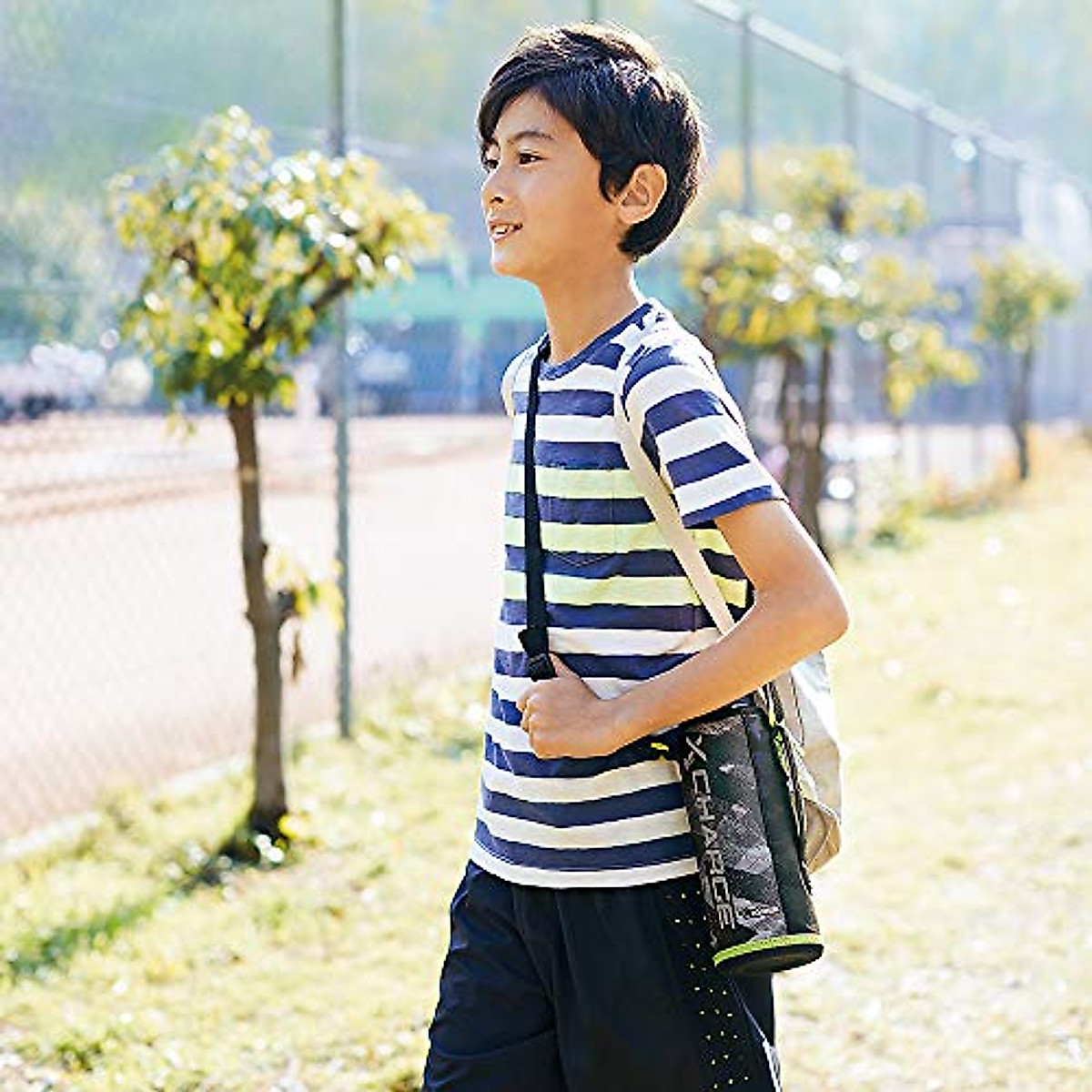 Zojirushi SD-FB10-HG Water Bottle, Direct Drinking, Sports Type, Stainless Steel Cool Bottle, 0.3 gal (1.0 L), Lime Gray