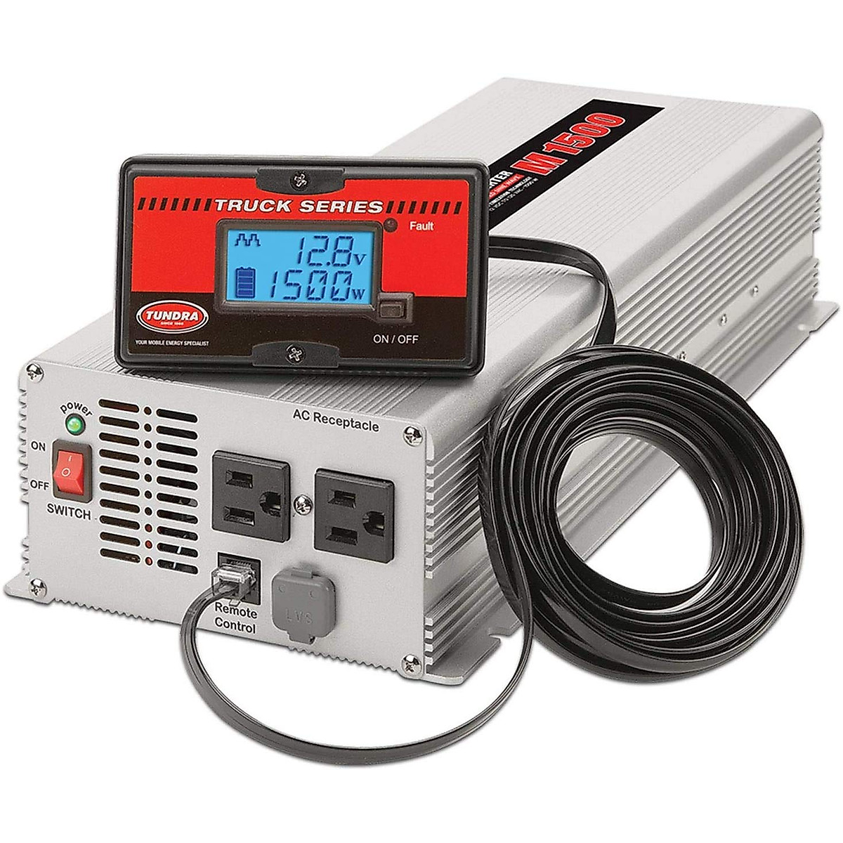 Tundra M Series - Power Inverter - Modified SINE Wave 2000W / 12 Volts DC to 120 Volts AC - M2000
