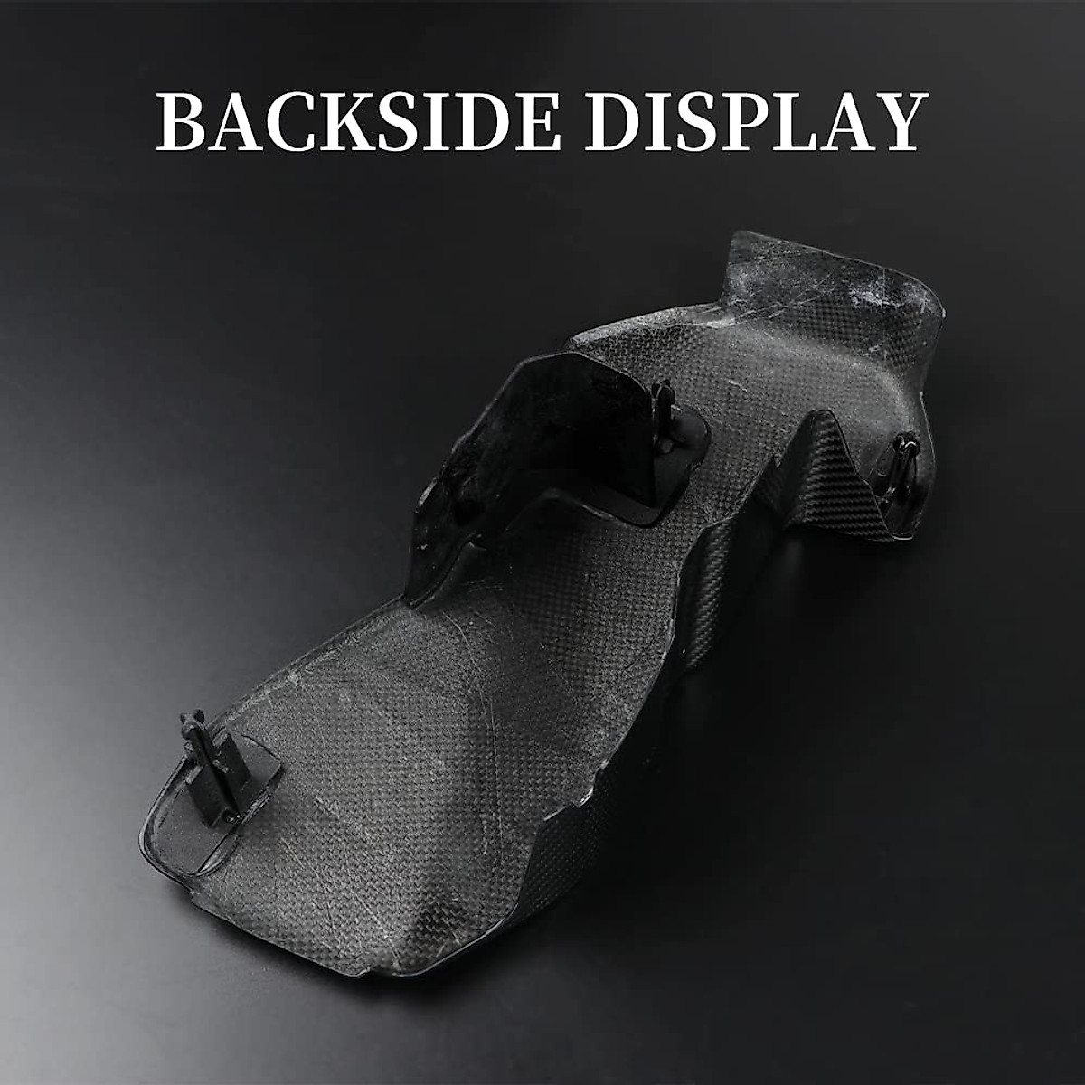 JSWAN Carbon Fiber Engine Room Wire Protection Cover for Toyota Supra A90 GR MK5 Car Hood Modification Parts Engine Room Harness Cover Automobile Exterior Replacement Accessories Gloss