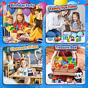 Olganicor 300 PCS Party Favors for Kids, Fidget Toys Bulk, Treasure Box Toys for Classroom Prizes for Kids Goodie Bag Stuffer Birthday Party Carnival Prizes, Pinata Filler Stuffers