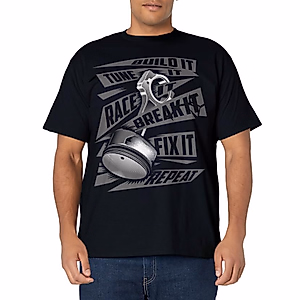 Funny Build It Tune It Race It Break It Fix It Repeat Shirt T-Shirt