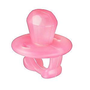 Itzy Ritzy Teensy Teether - Soothing Silicone Hollow Teether Features Flexible, Easy-to-Hold Handle, Pineapple